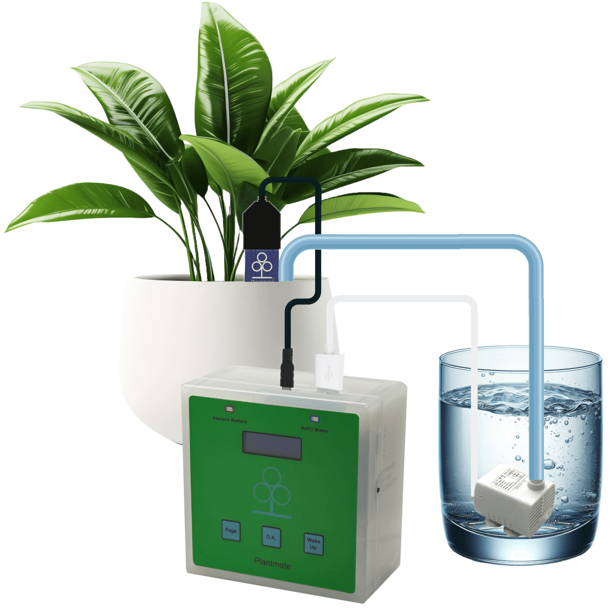 PlantmateⓇ Automatic Watering Cube -Model: PMWC-01: Smart Plant ...