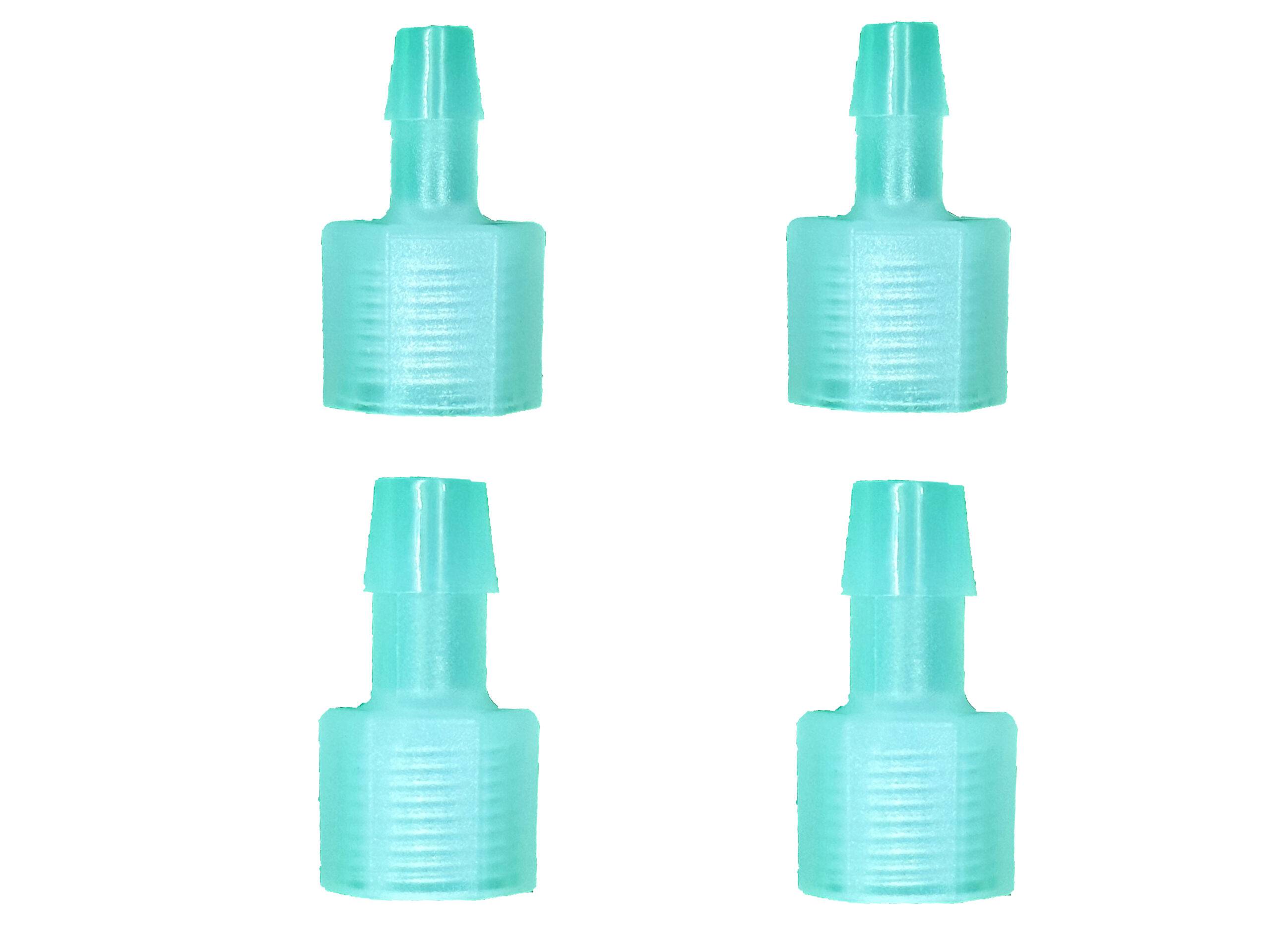 Plastic NPT ½ Inch Female Thread to ¼ Inch and 3/8 Inch Barb Hose ...