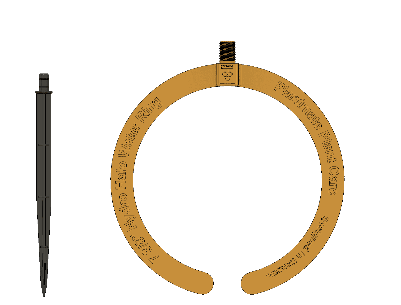 Plantmate Hydro Halo Water Ring 7-3/8” Ideal for 8” and 10” Plant Pots ...